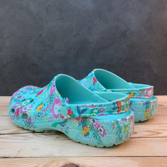 CROCS | Shoes | Crocs Disney X Vera Bradley Little Mermaid Clog | Poshmark